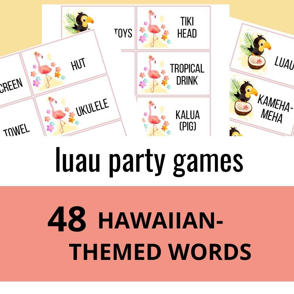 19 Fun and Festive Luau Party Games and Activities