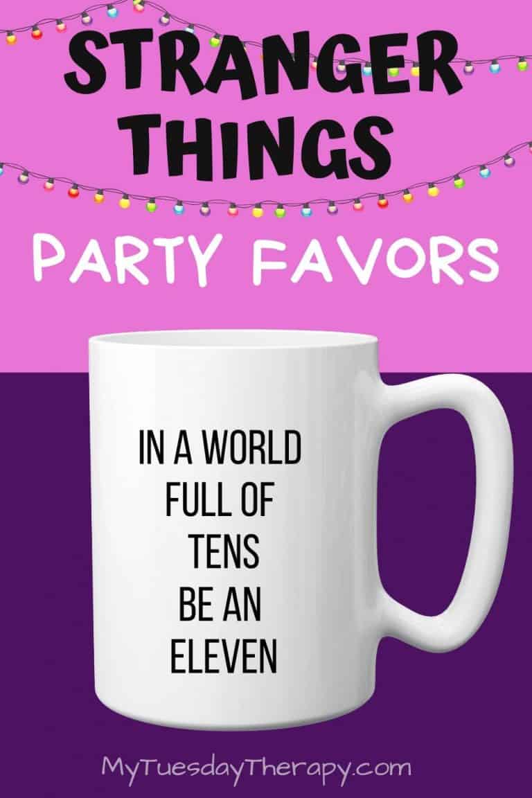 19 Stranger Things Party Games and 7 Awesome Favor Ideas