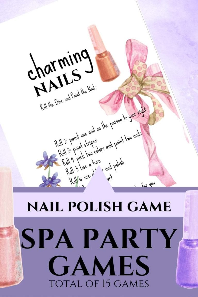 15 Exciting Spa Party Games