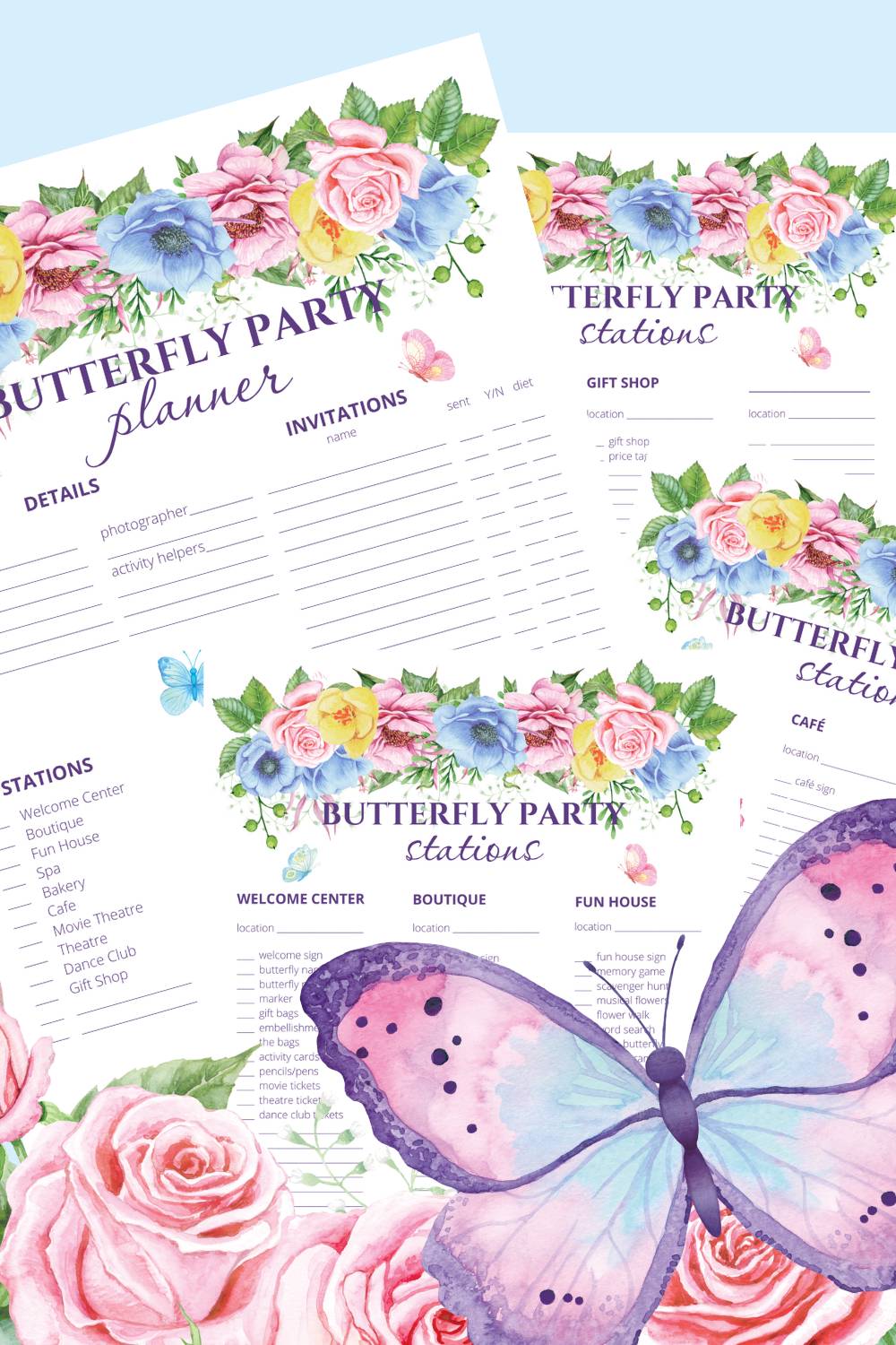 Magical Butterfly Party Plan